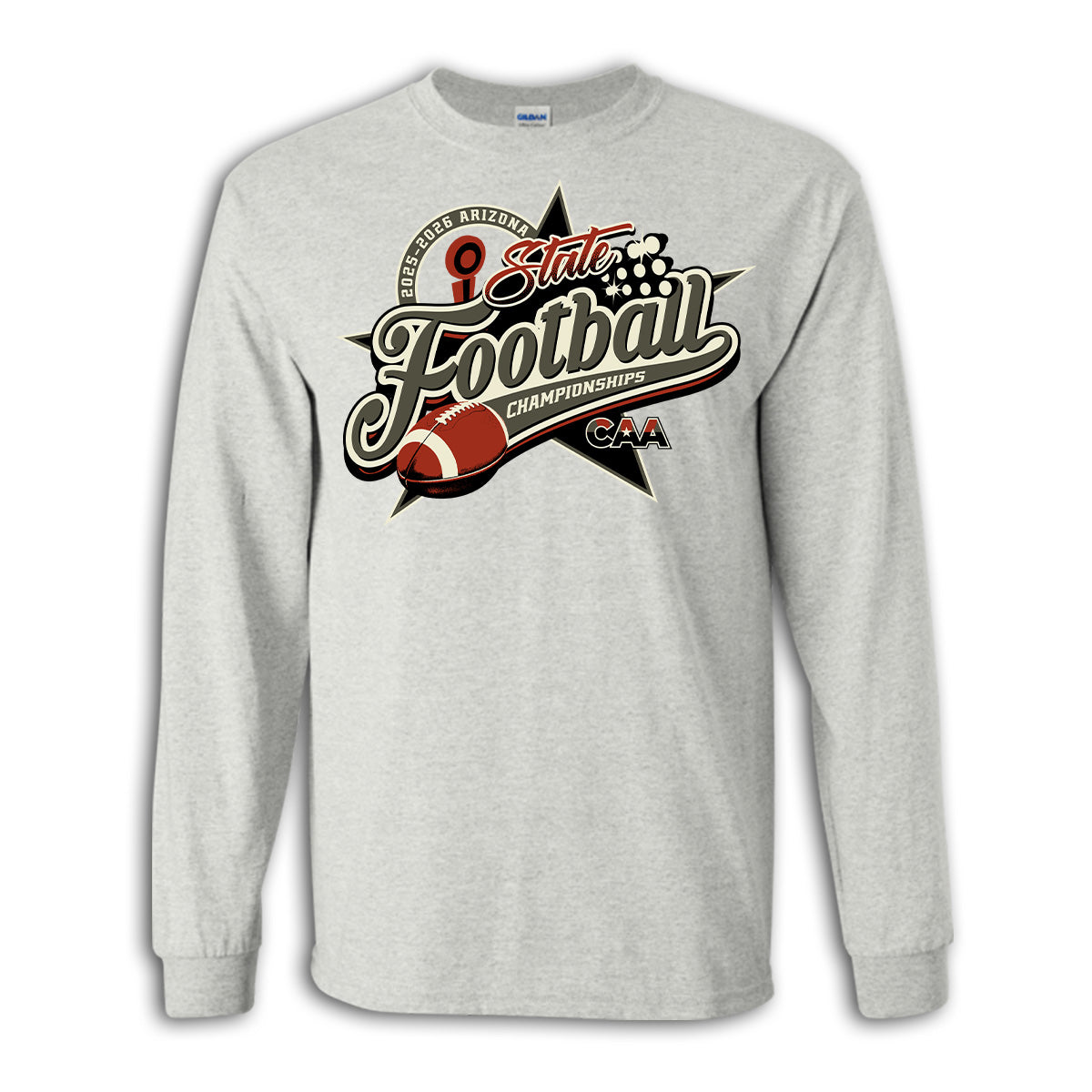 2025-26 CAA State Championship Football Long Sleeve Shirt (Copy ...