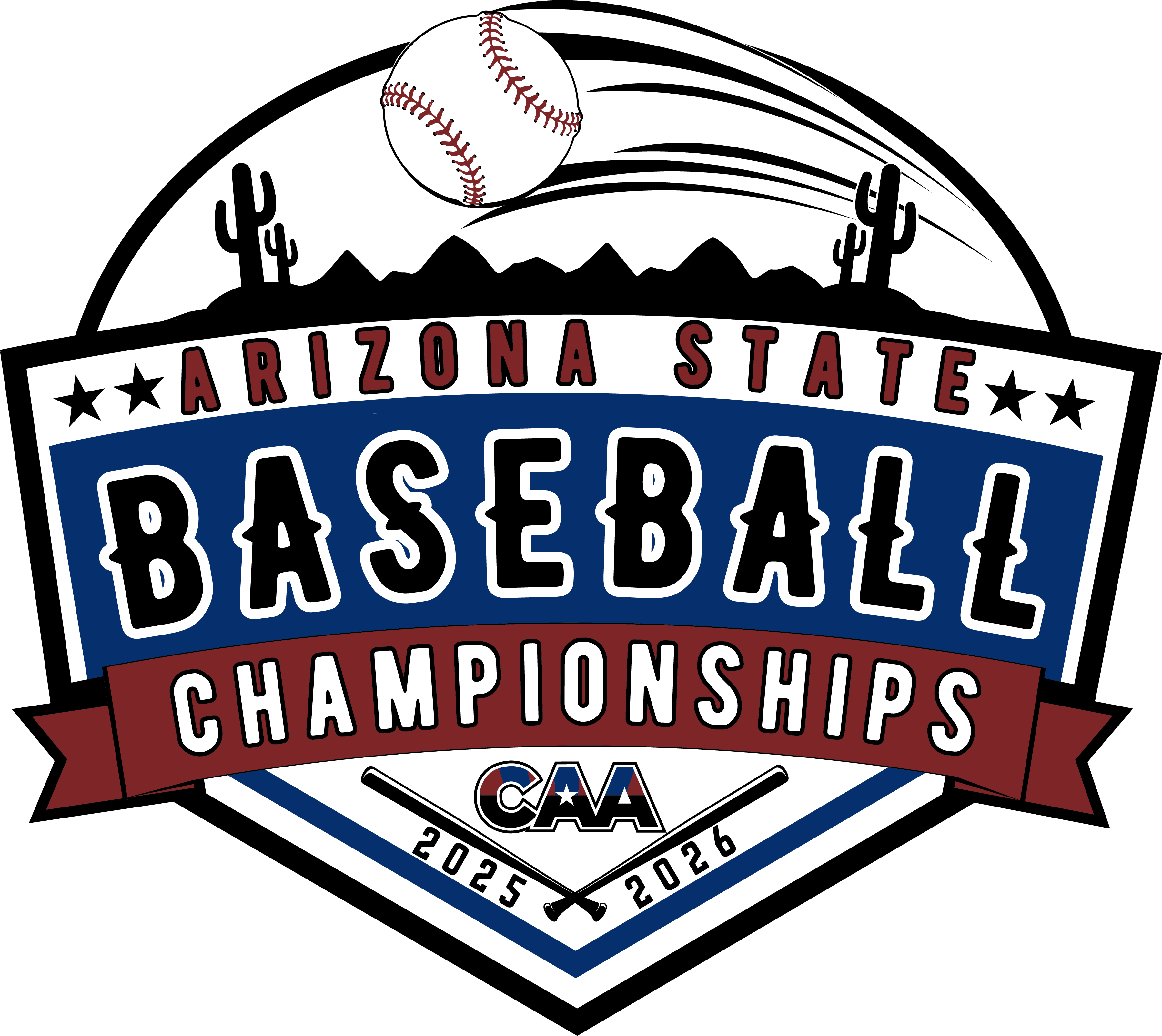 2025-26 CAA State Championship Baseball Sticker 4-Pack – Kukulski Brothers