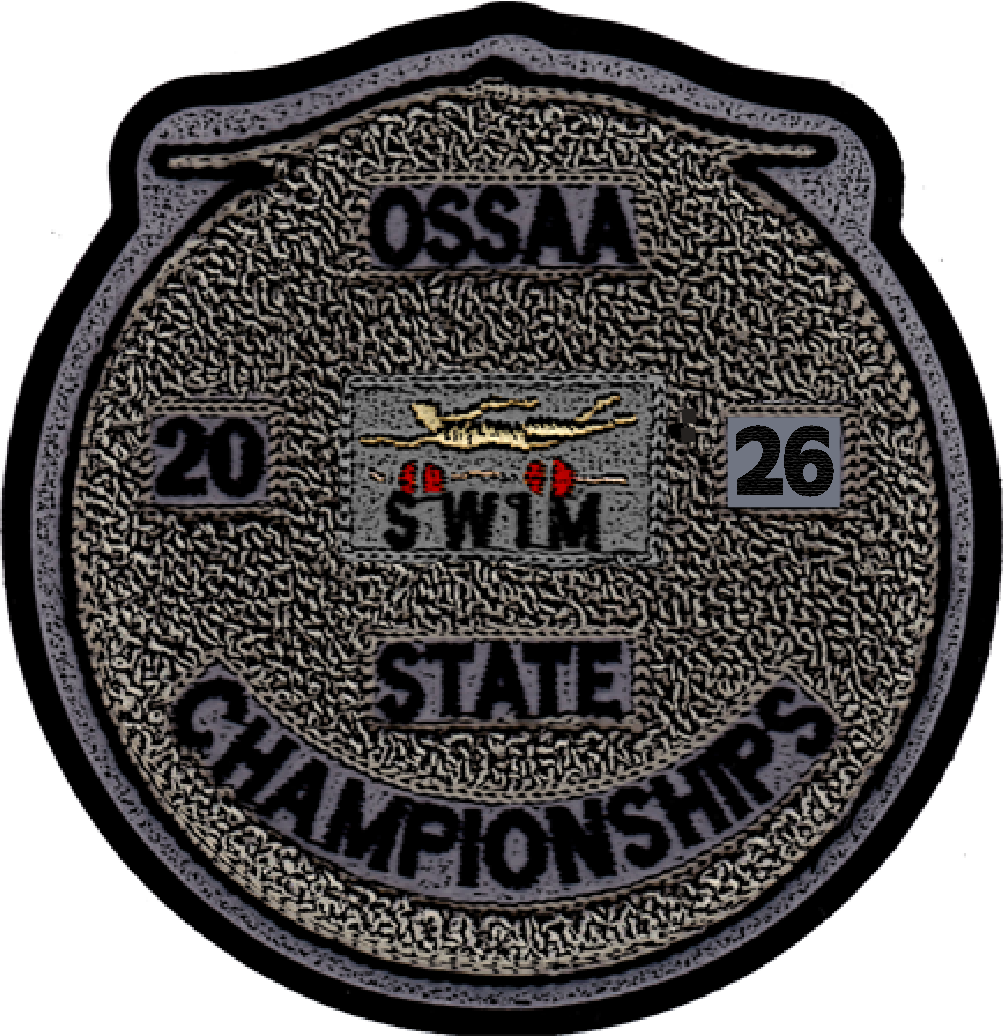 2026 OSSAA State Championship Swimming Patch – Kukulski Brothers