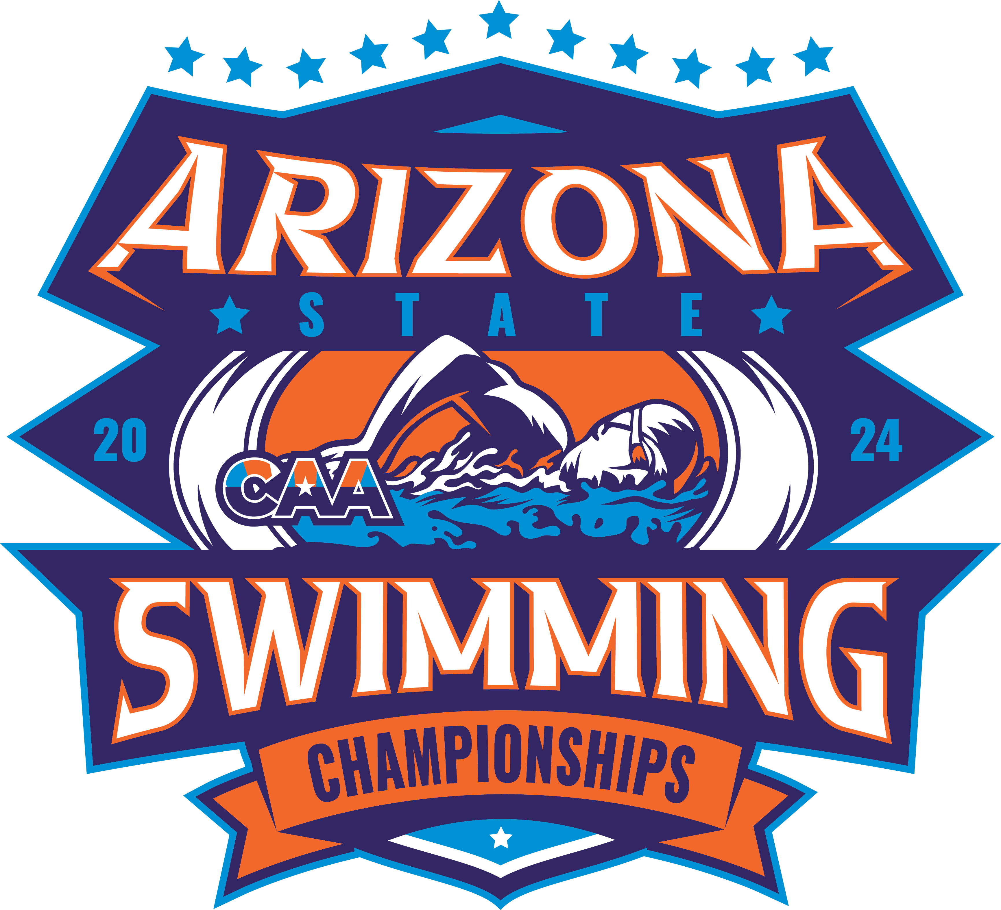 2024 CAA State Championship Swim Sticker 3-Pack – Kukulski Brothers