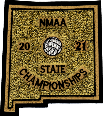 2021 NMAA State Championship Volleyball Patch – Kukulski Brothers